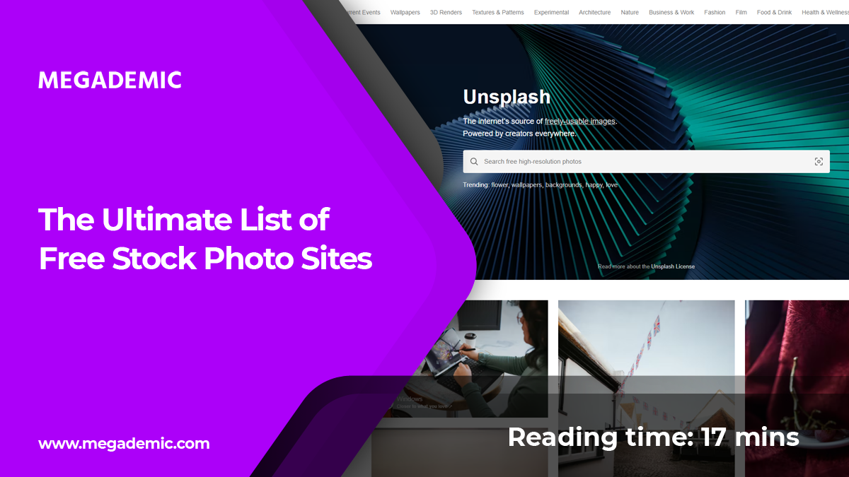 The Ultimate List of Free Stock Photo Sites